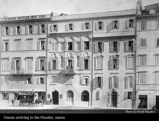 Hassler Roma (1893), Rome | Historic Hotels of the World-Then&Now